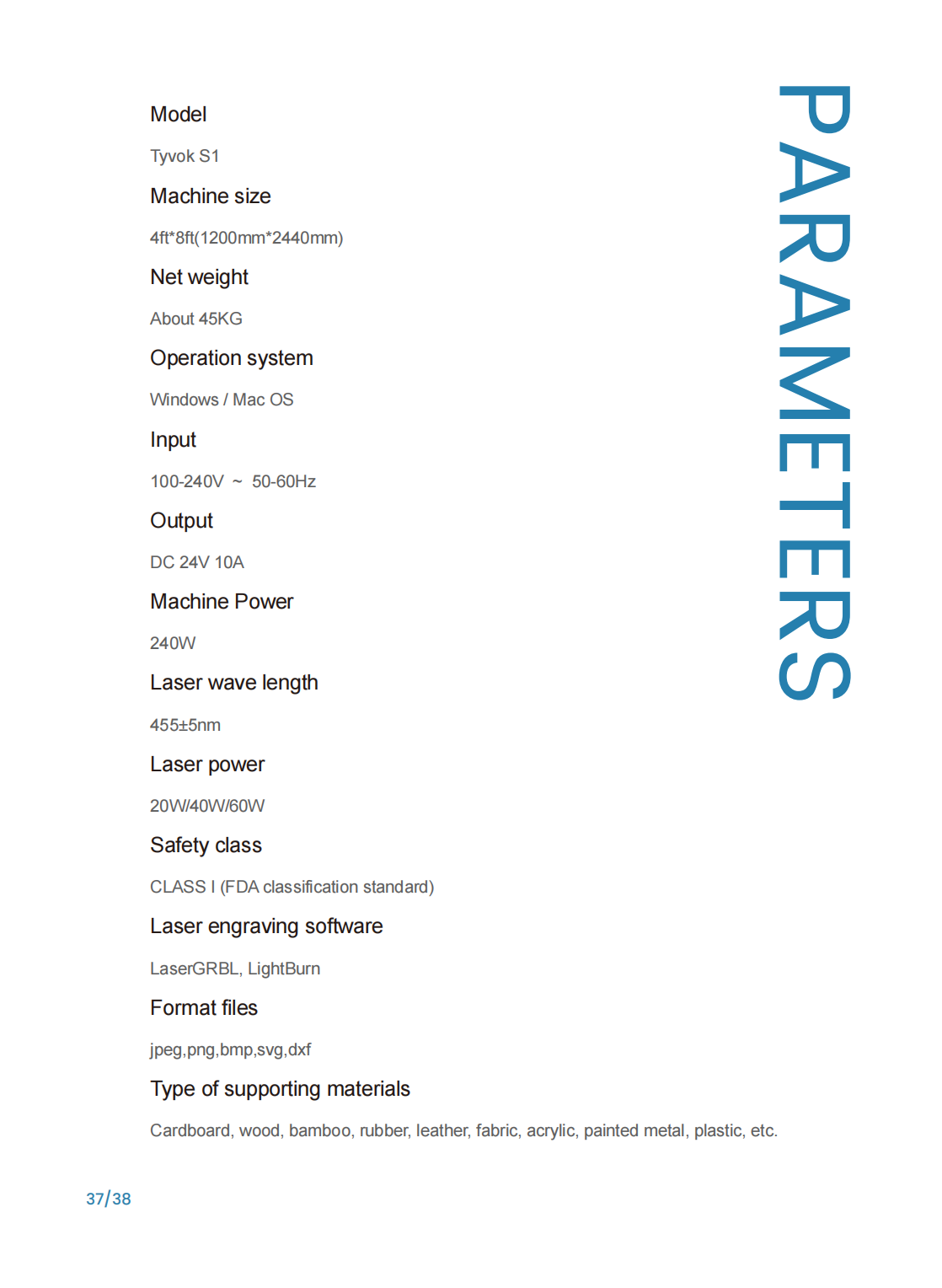 Tyvok Spider S1 User Manual | Tyvok Wiki