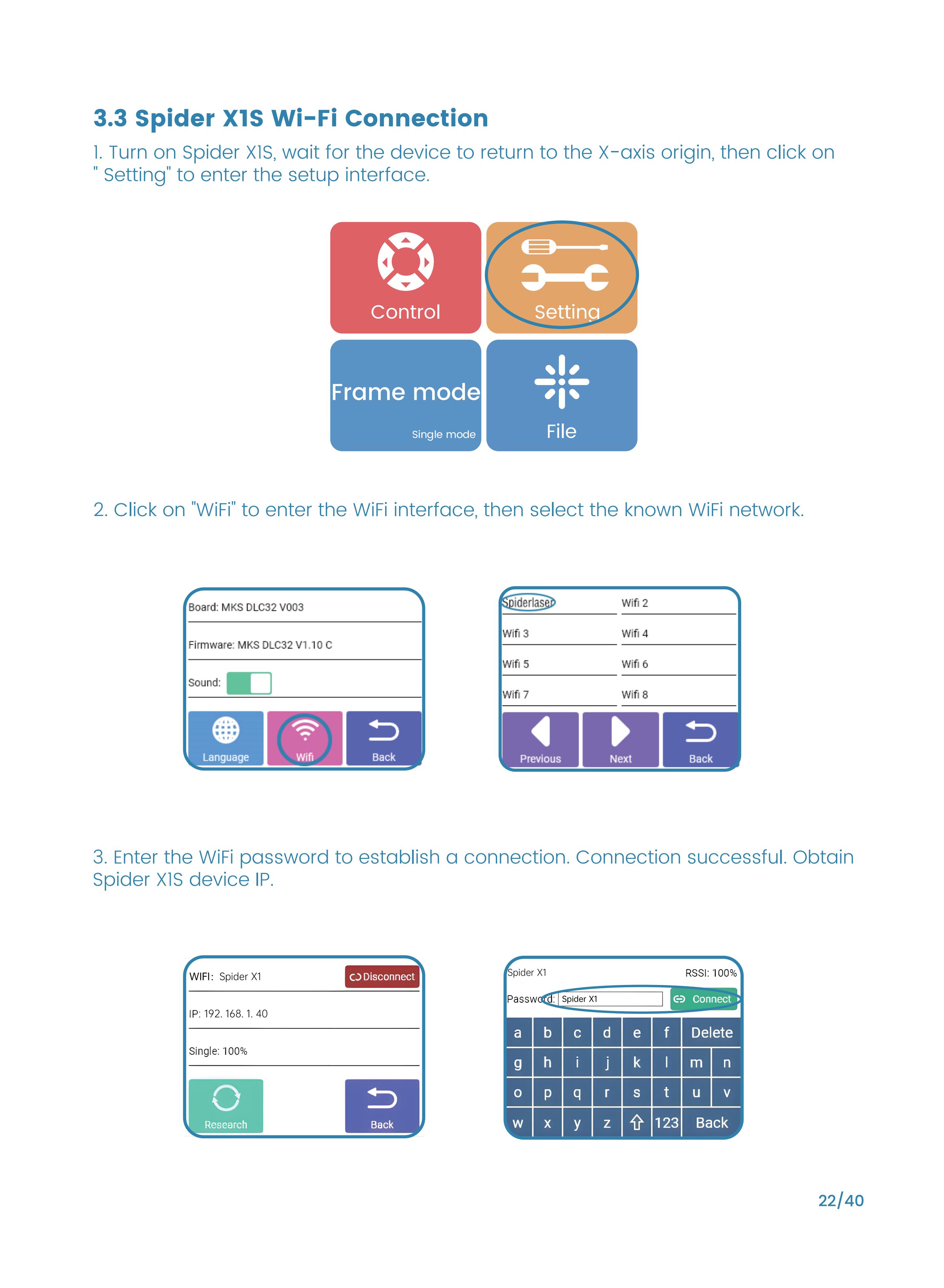 Spider X1S User Manual | Tyvok Wiki
